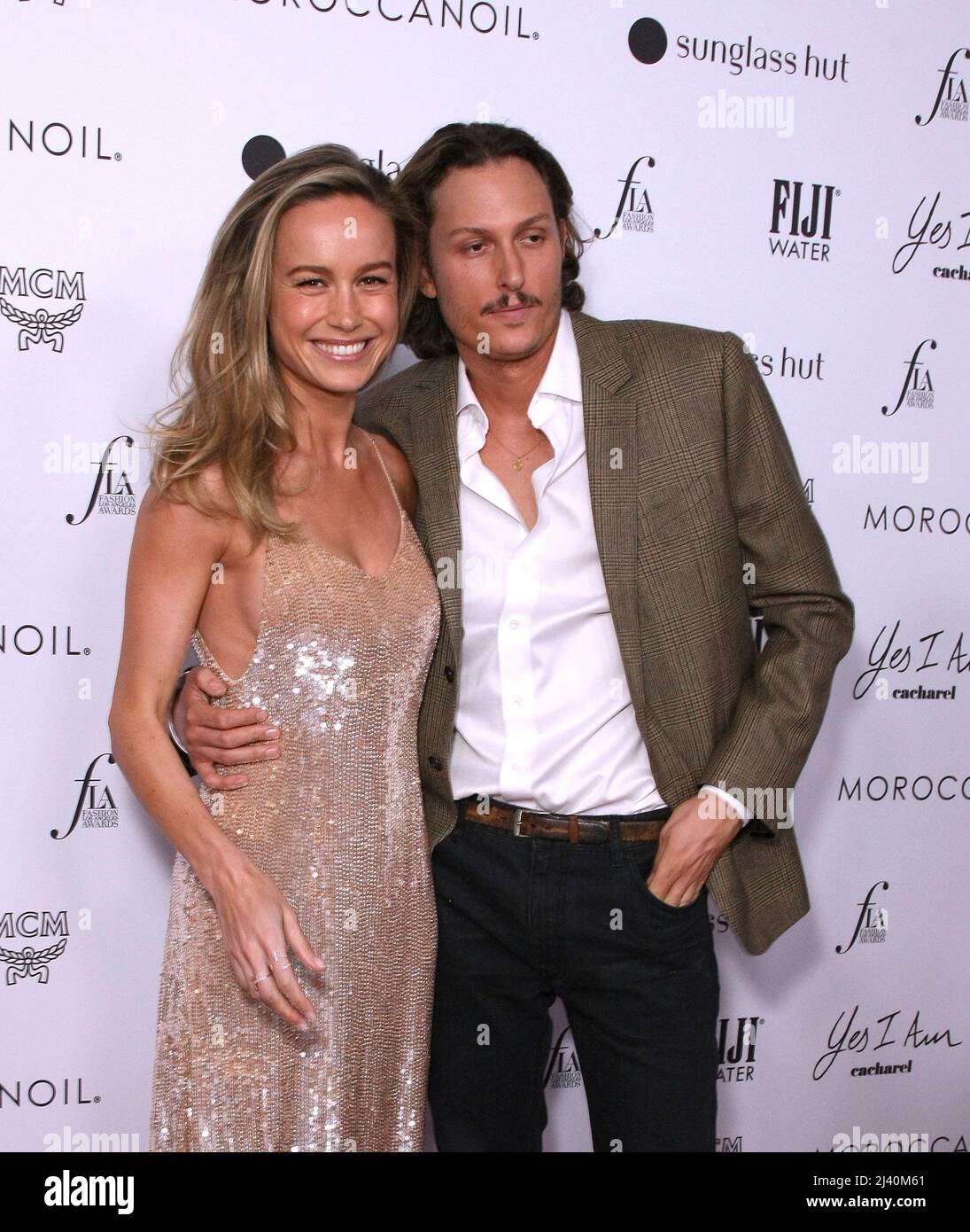 Brie Larson and Elijah Allan-Blitz attend The Daily Front Row's 6th ...