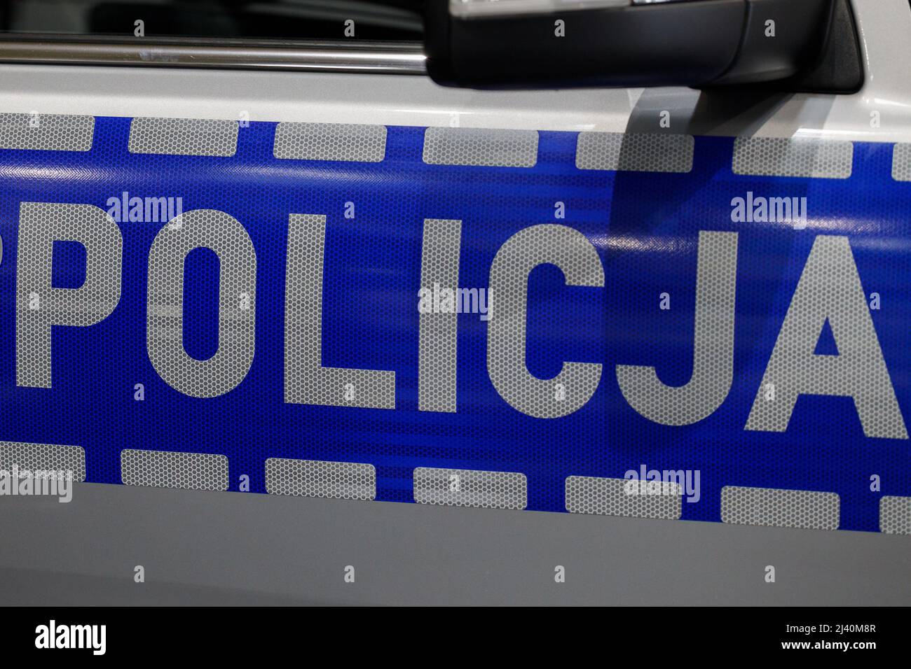 Polish police logo hi-res stock photography and images - Alamy