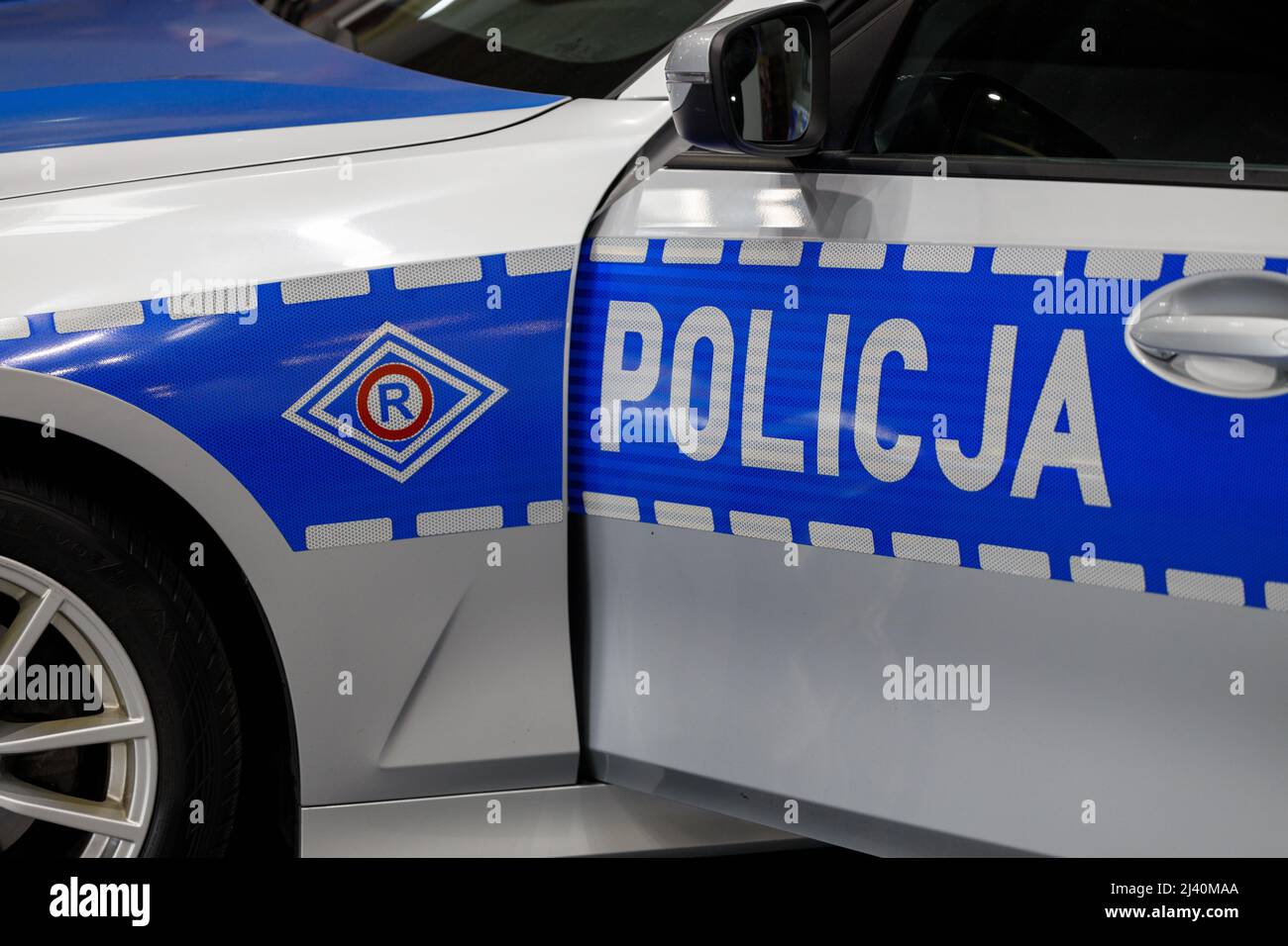 Polish police force hi-res stock photography and images - Alamy
