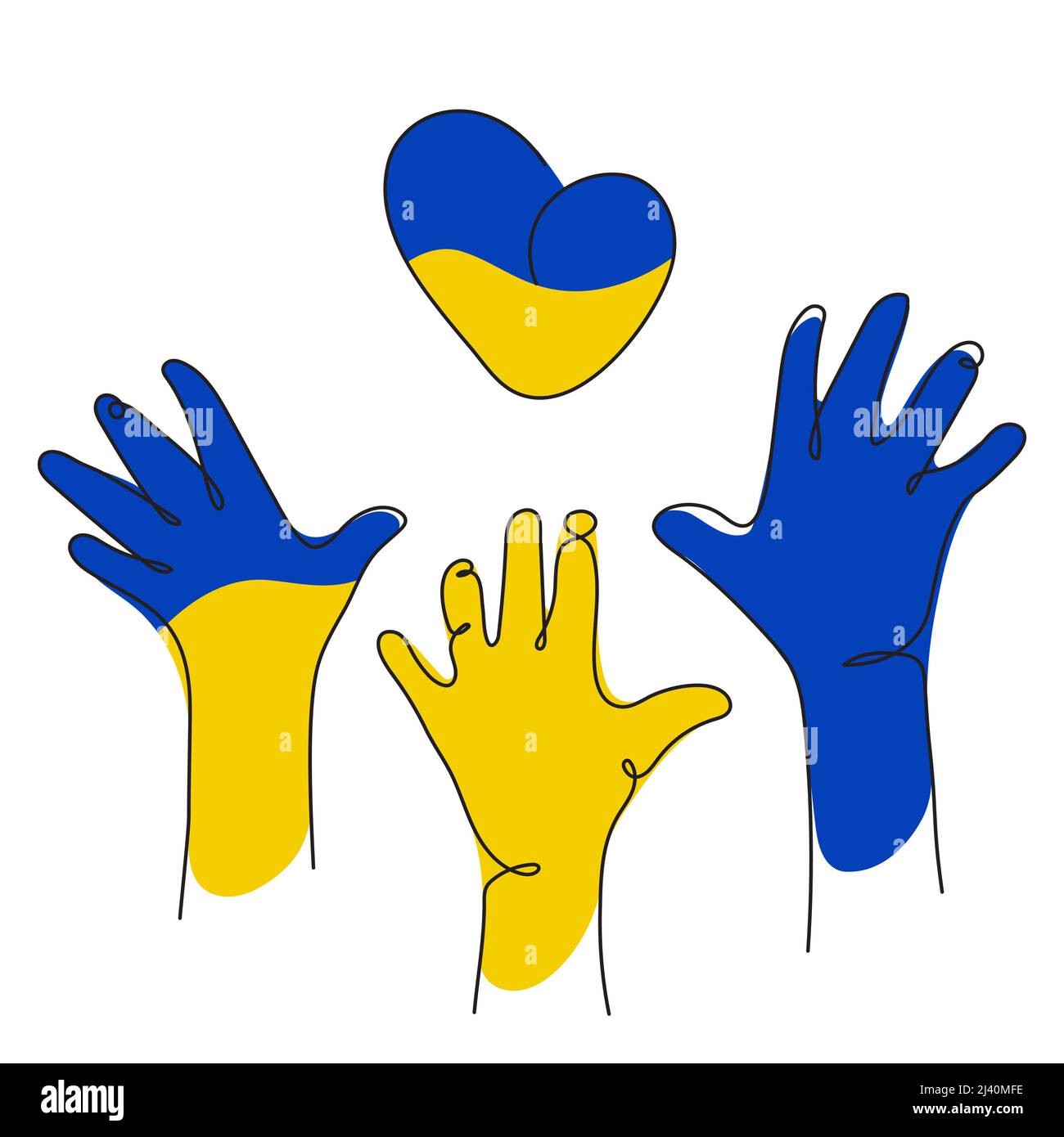 People in line united Stock Vector Images - Alamy