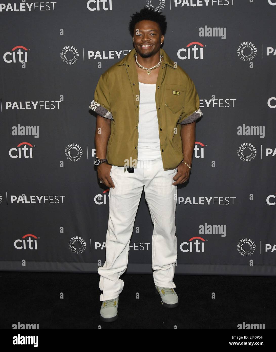 Los Angeles, USA. 10th Apr, 2022. Caleb Castille at PaleyFest LA - A ...