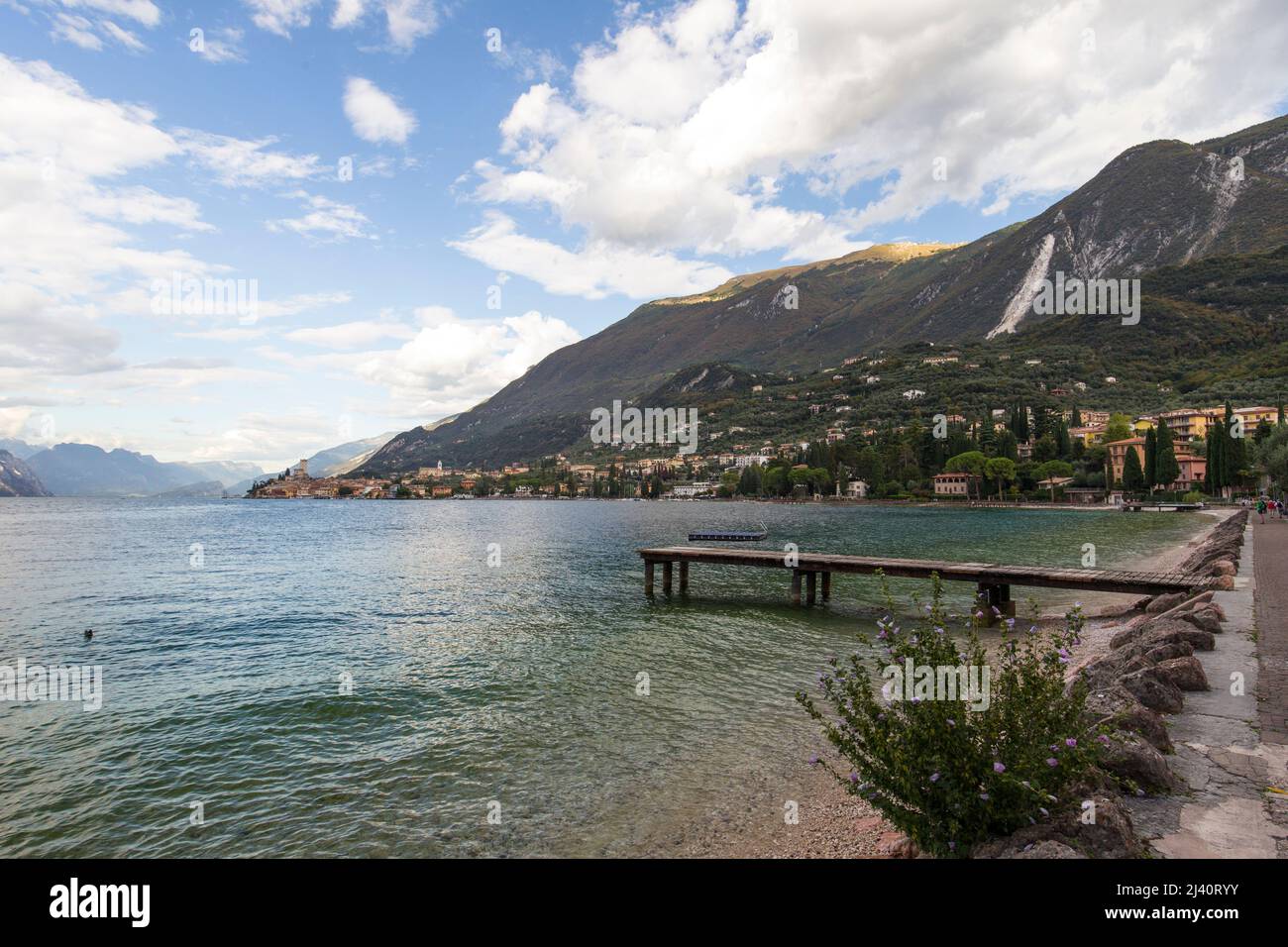 Gardasee beach hi-res stock photography and images - Alamy