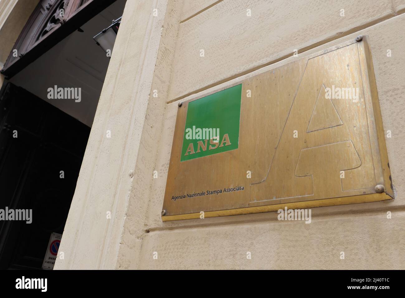 Ansa logo hi-res stock photography and images - Alamy