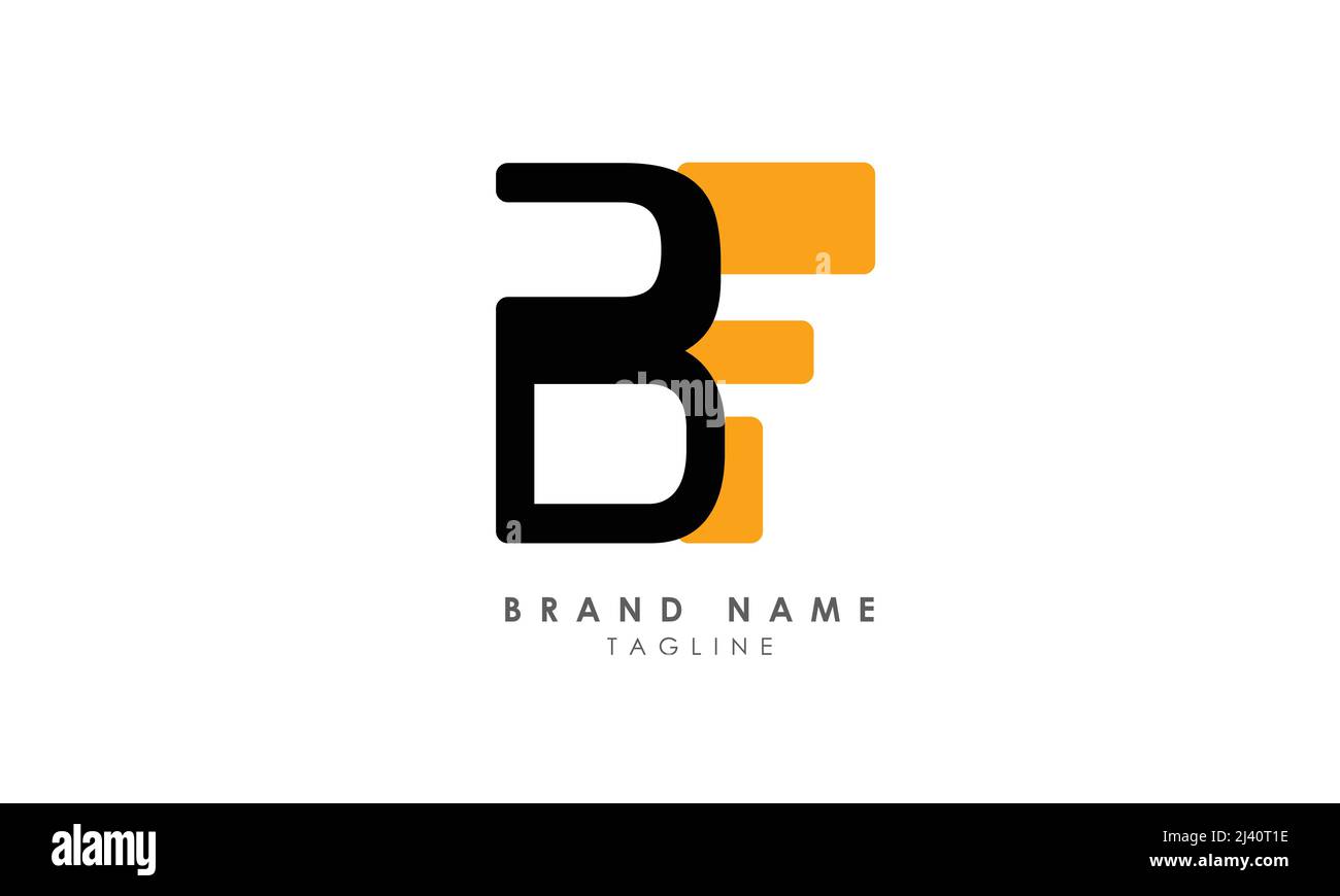 Alphabet letters Initials Monogram logo BF, FB, B and F Stock Vector ...