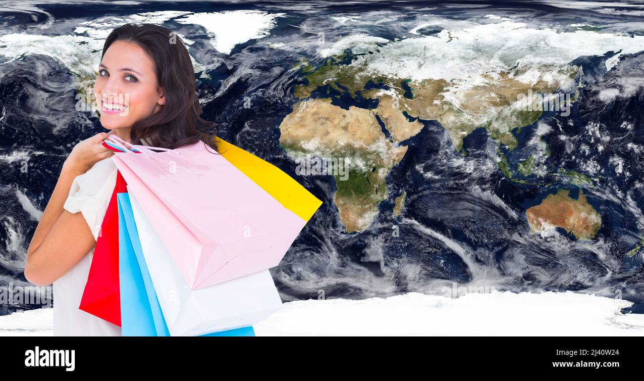 Shopping world map hi-res stock photography and images - Alamy