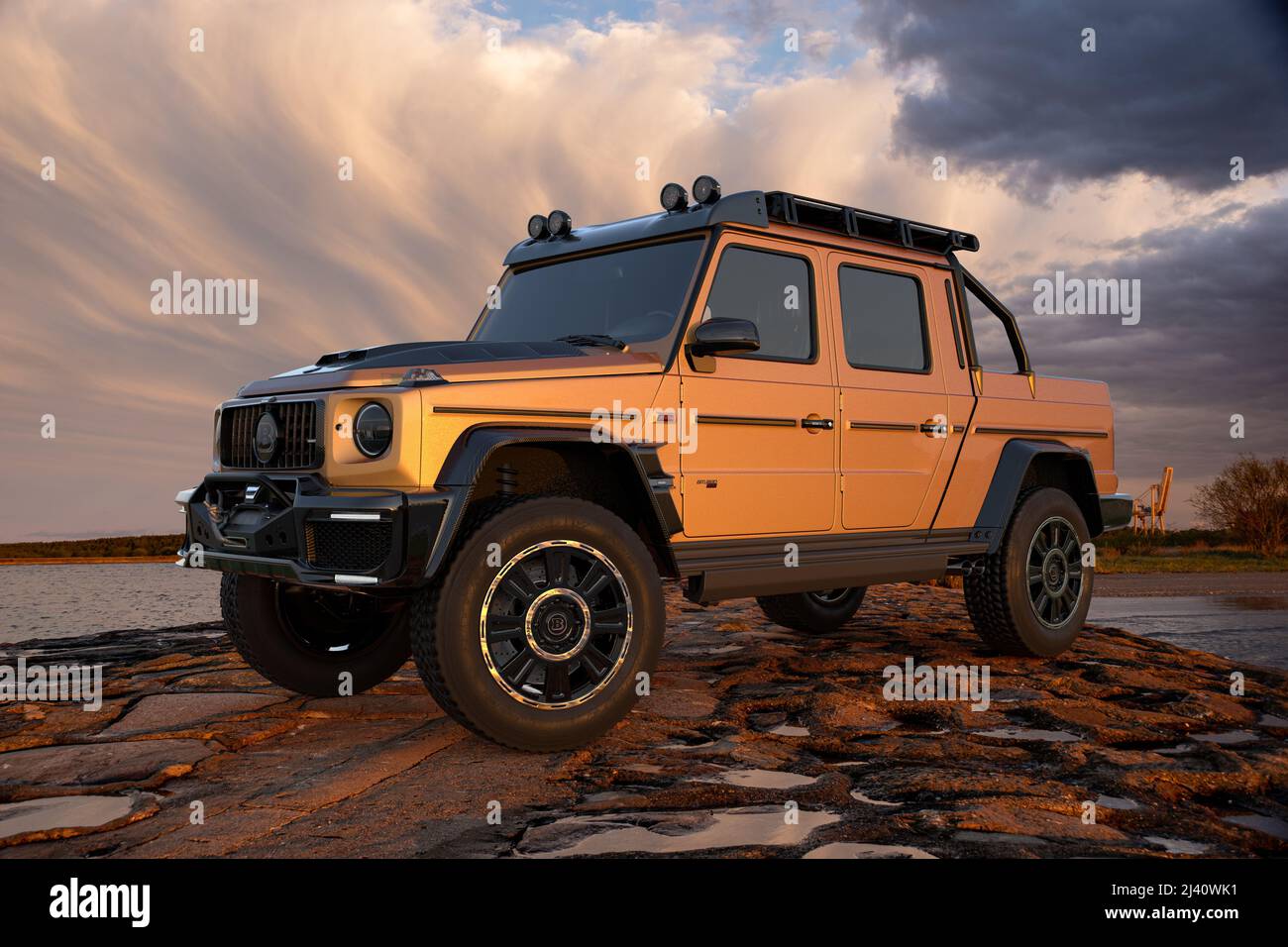 Mercedes g brabus hi-res stock photography and images - Alamy