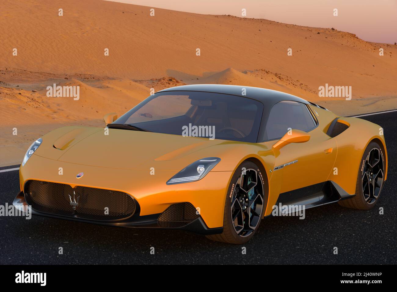 New super sports Maserati MC20 Stock Photo - Alamy