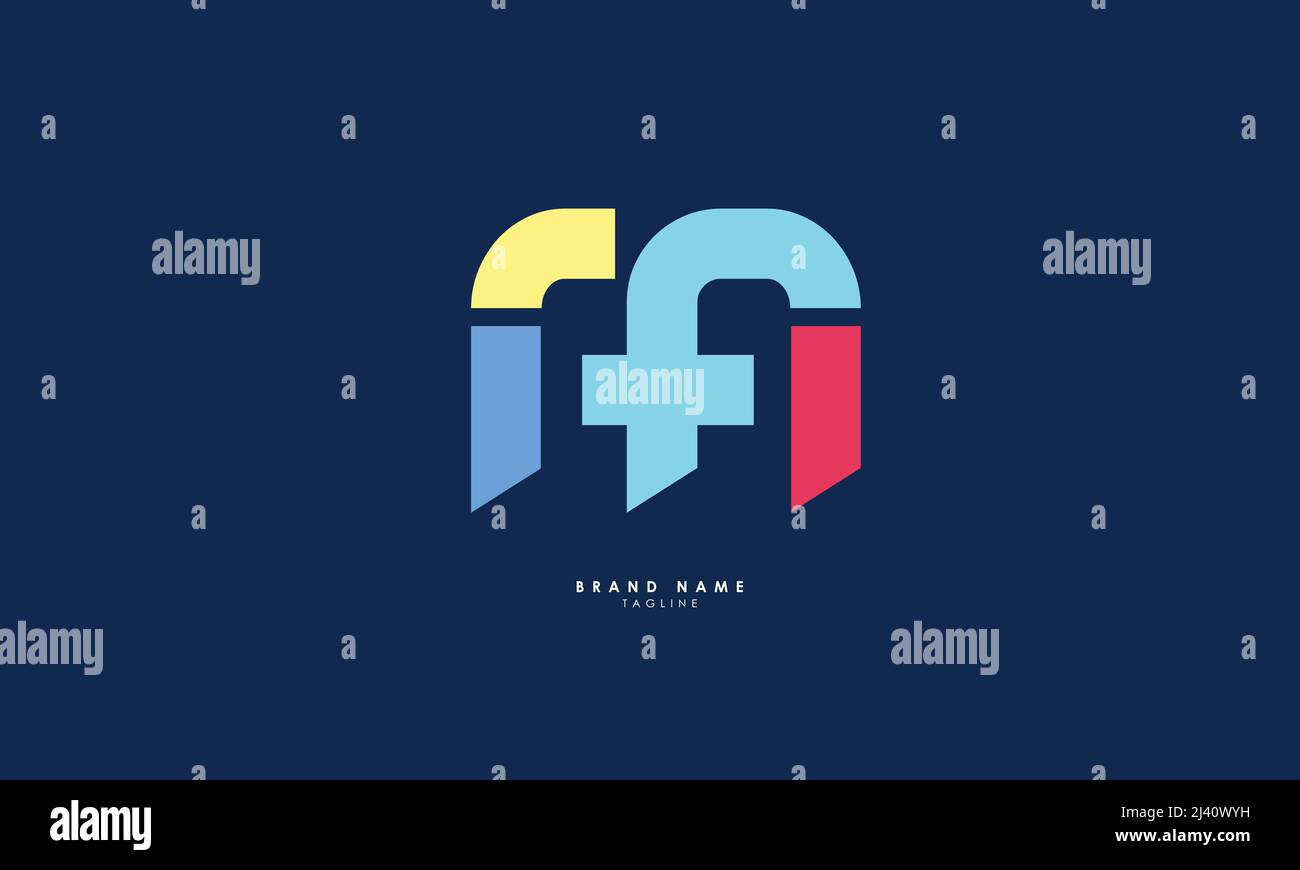 Alphabet mf Stock Vector Images - Alamy