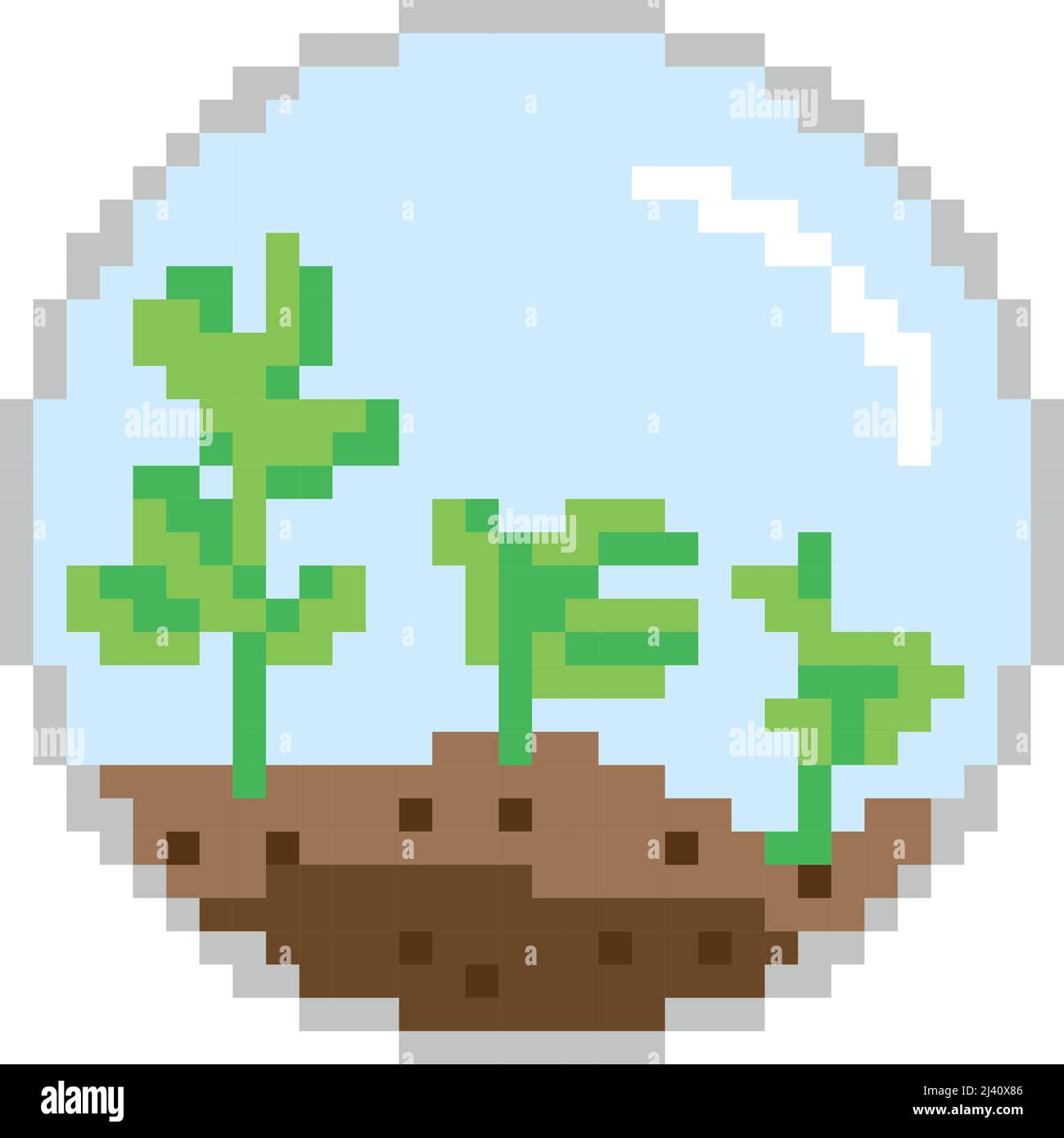 Pixel plants hi-res stock photography and images - Alamy