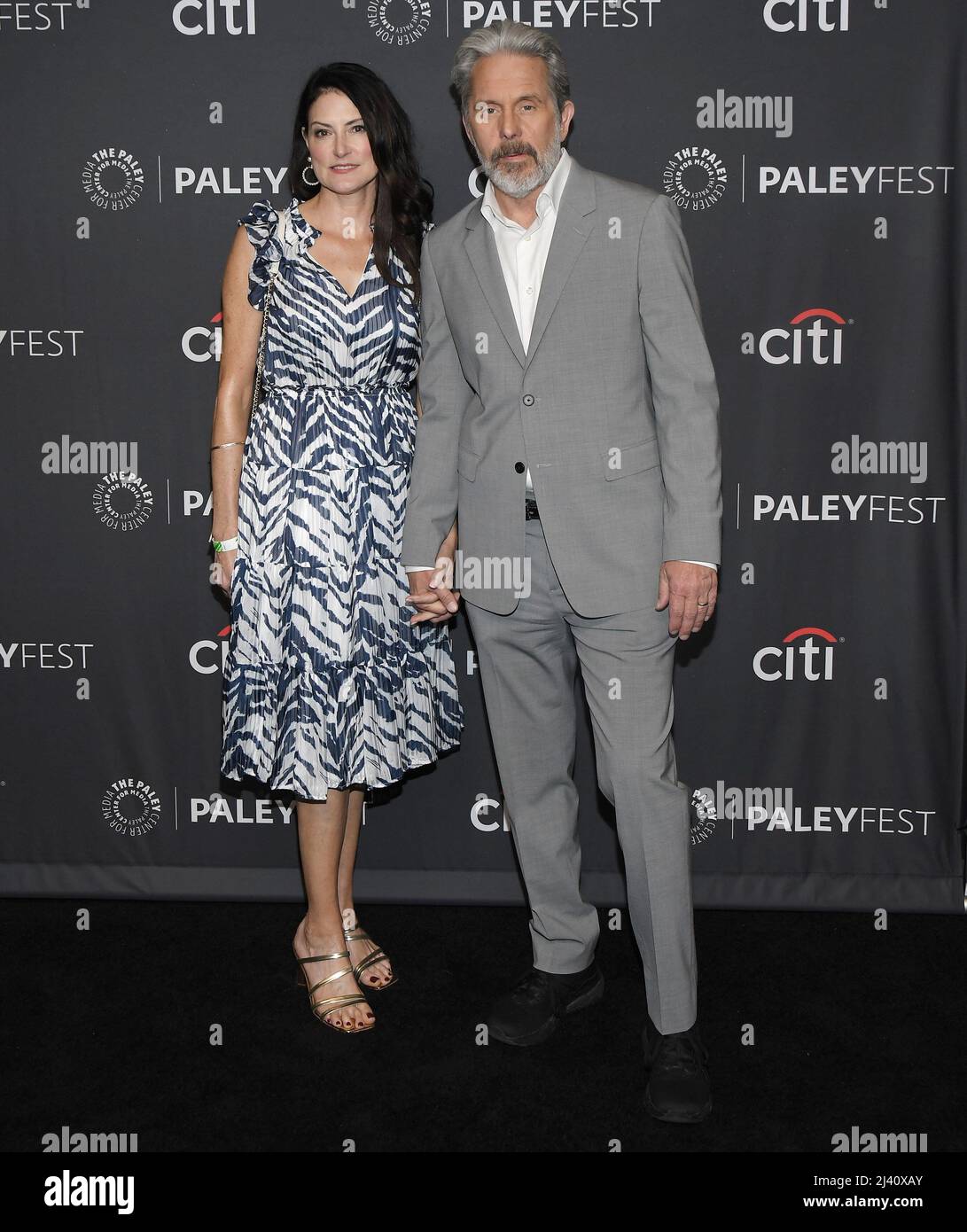 Los Angeles, USA. 10th Apr, 2022. (L-R) Michelle Knapp and Gary Cole at ...