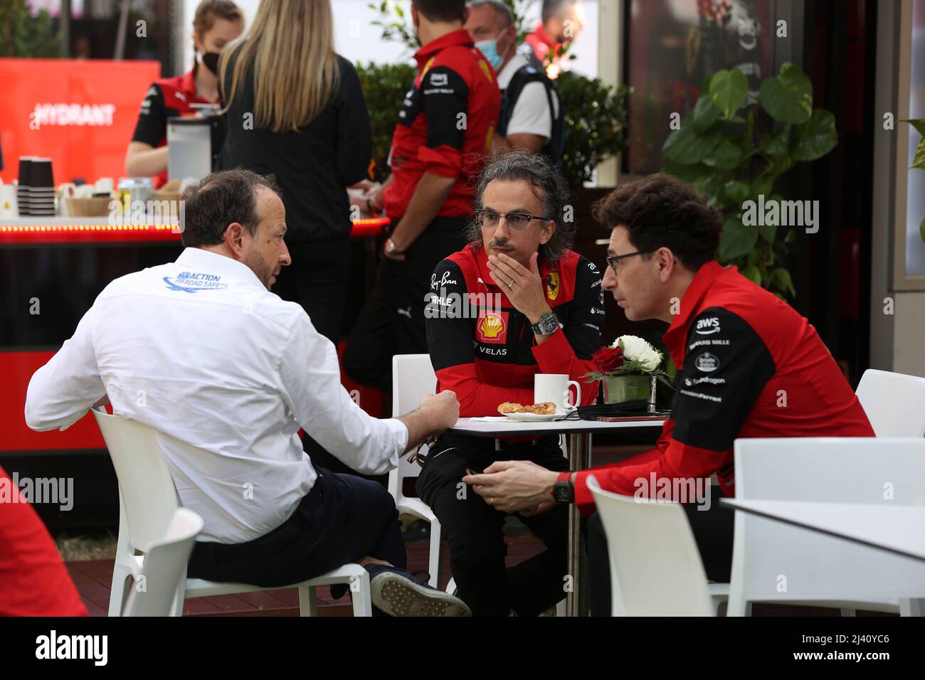 Melbourne, Australia. 10th Apr, 2022. Peter Bayer (FIA Secretary ...