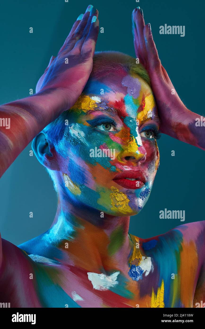 Woman different skin colors hi-res stock photography and images - Alamy