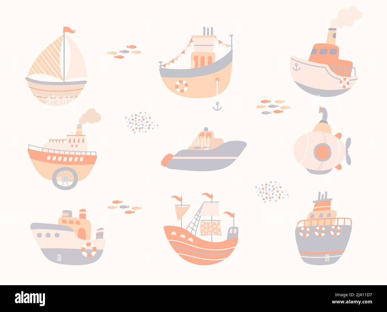 Ancient sea toy Stock Vector Images - Alamy