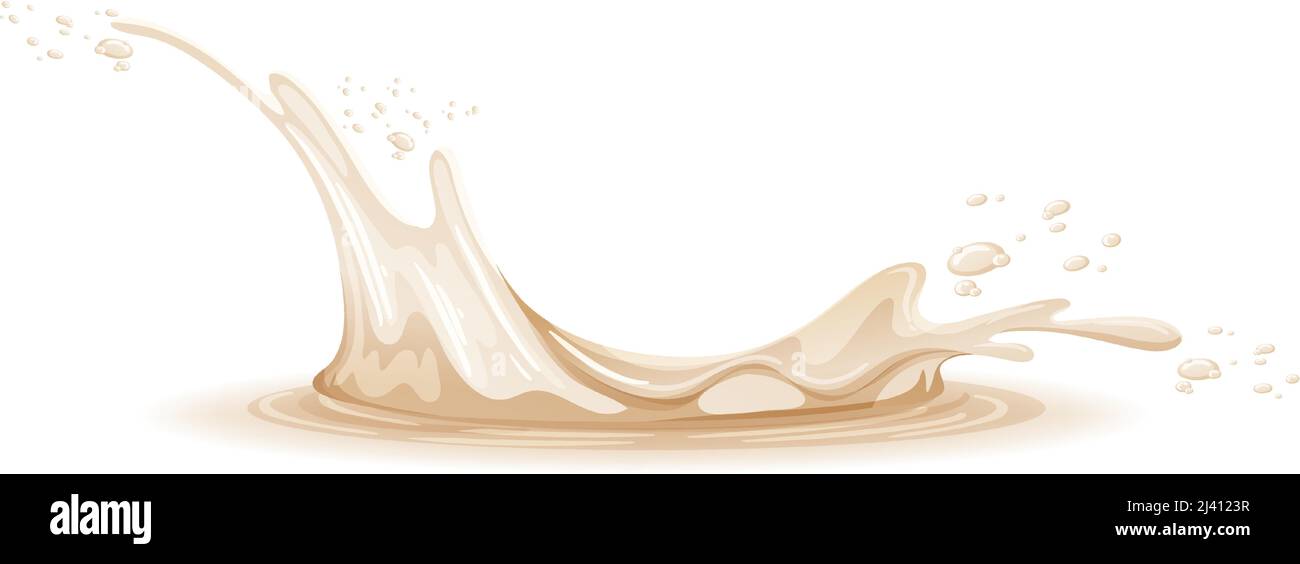 A water splash on white background illustration Stock Vector Image ...