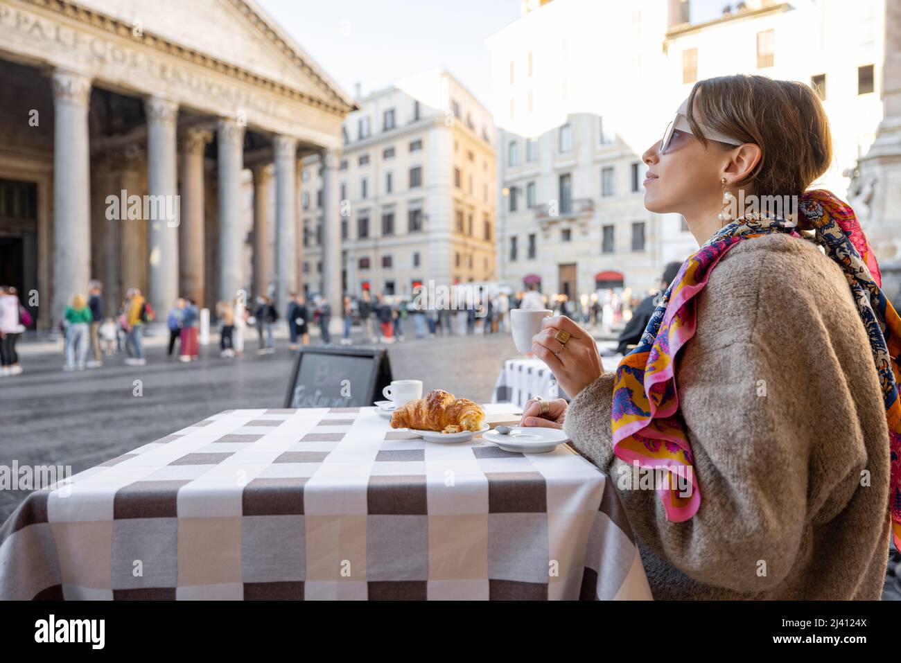 Roman italian cafeteria hi-res stock photography and images - Alamy