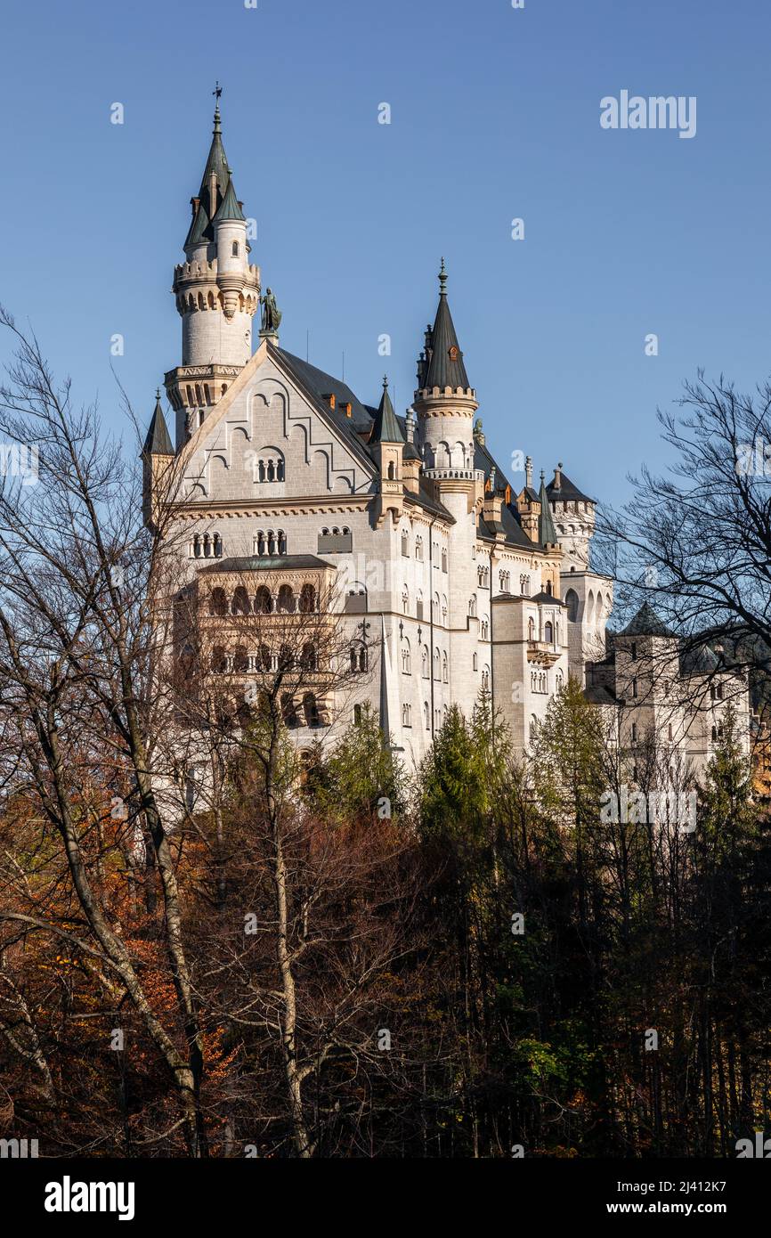 Neuschwanstein castle inside hi-res stock photography and images - Alamy