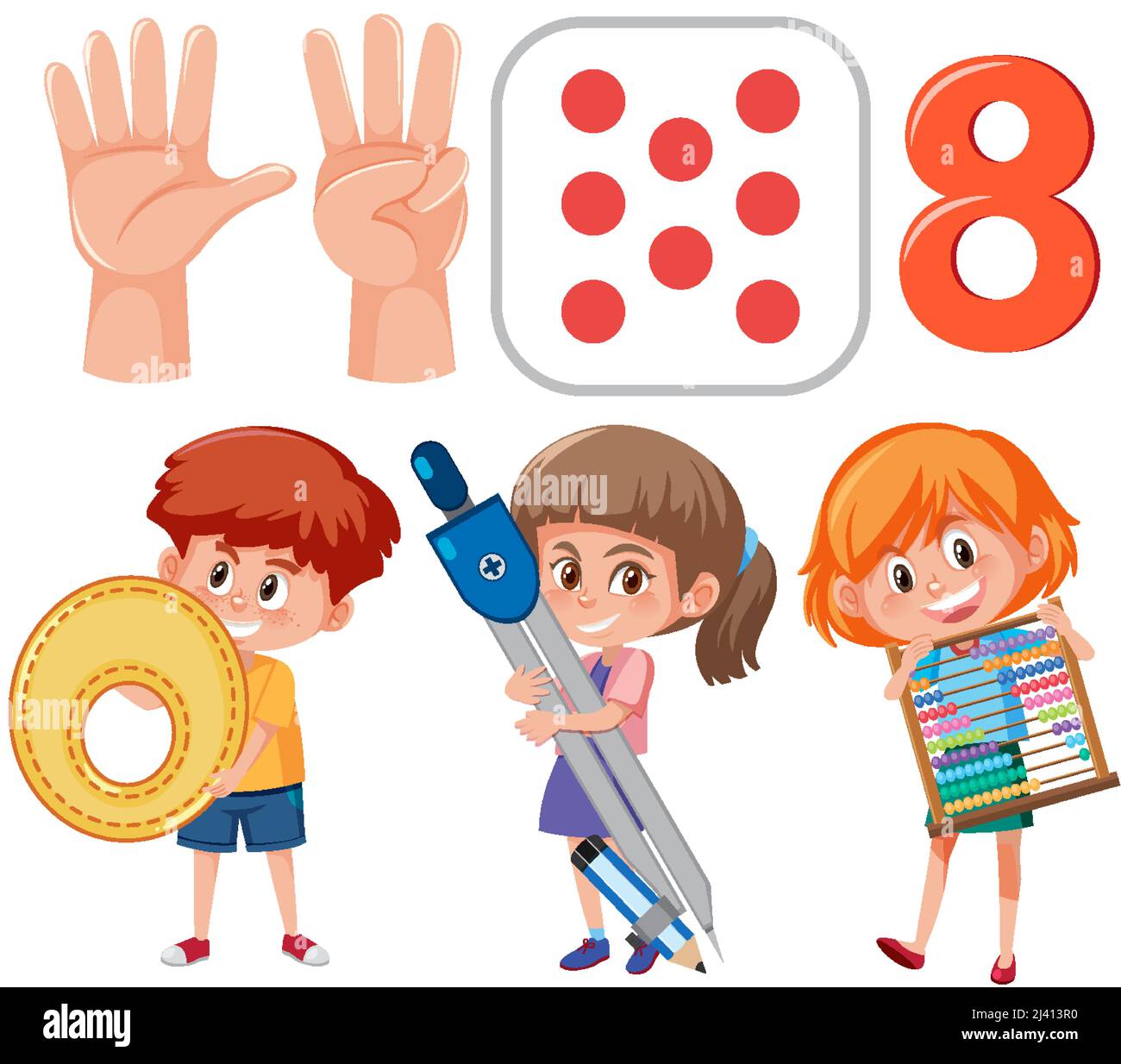 Math Supplies Clipart