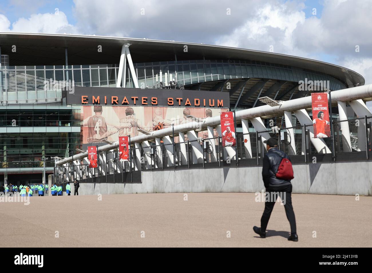 General View of the Emirates Stadium in North London Stock Photo - Alamy