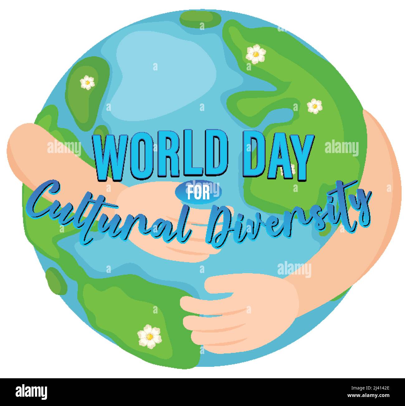 Poster design for world day cultural diversity illustration Stock ...