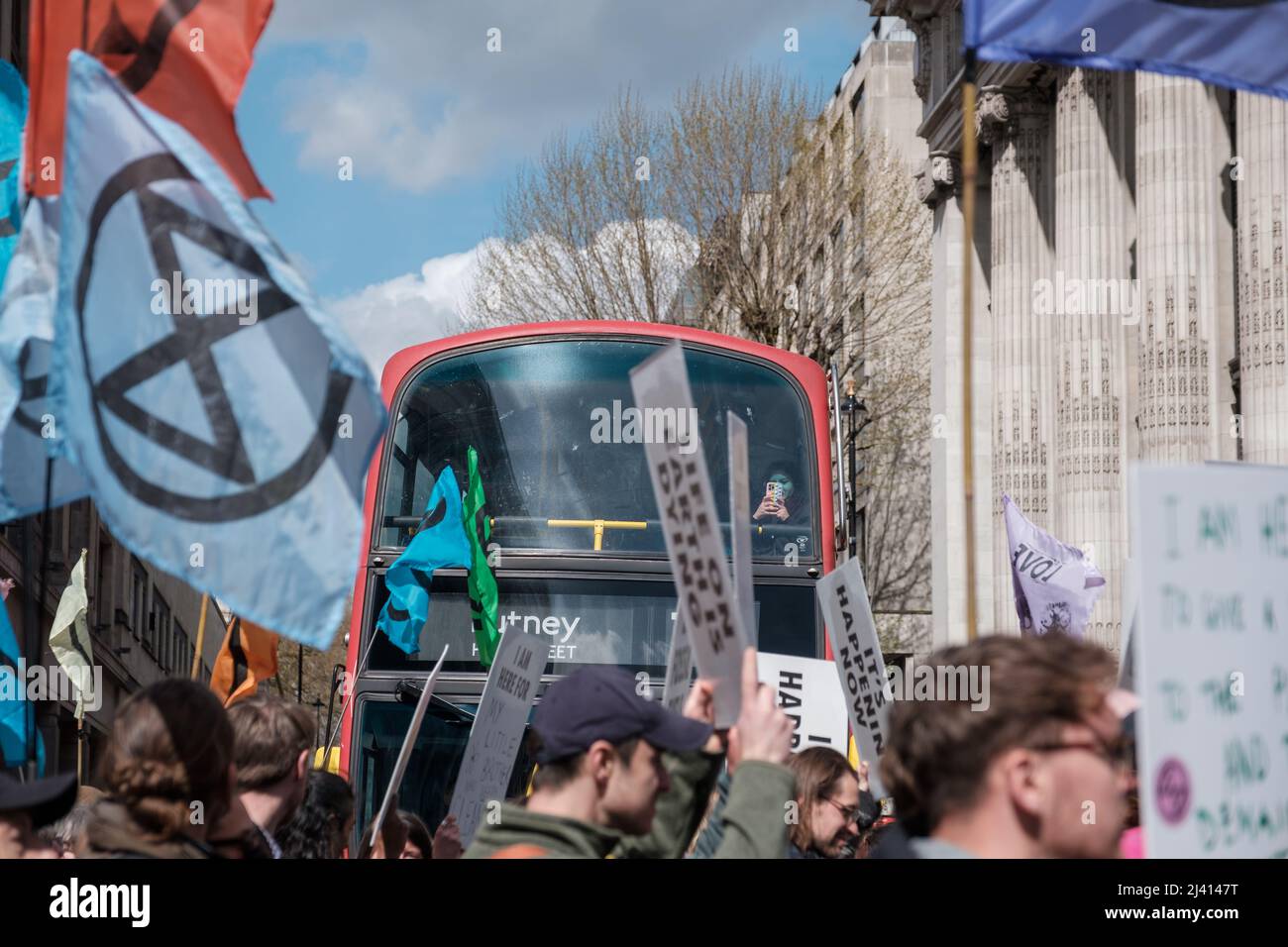 Extinction Rebellion Return for their April Rebellion in 2022 on the ...