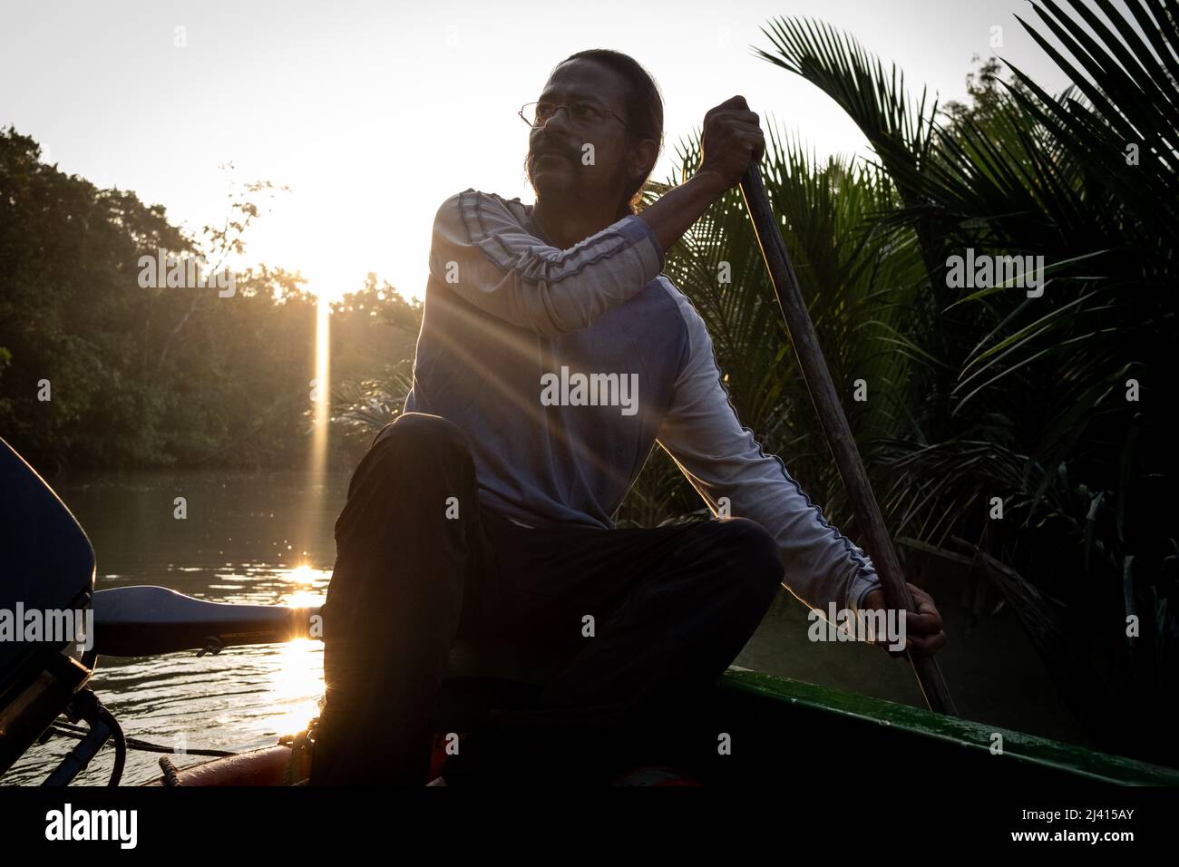 Bangladesh, Sundarban, 2021-10-30. Report on board Rubayath and ...