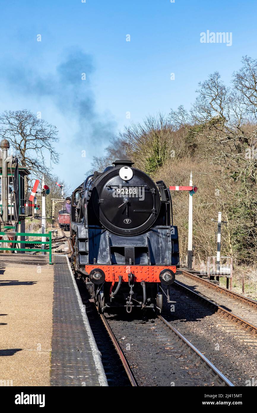 Black prince steam locomotive hi-res stock photography and images - Alamy