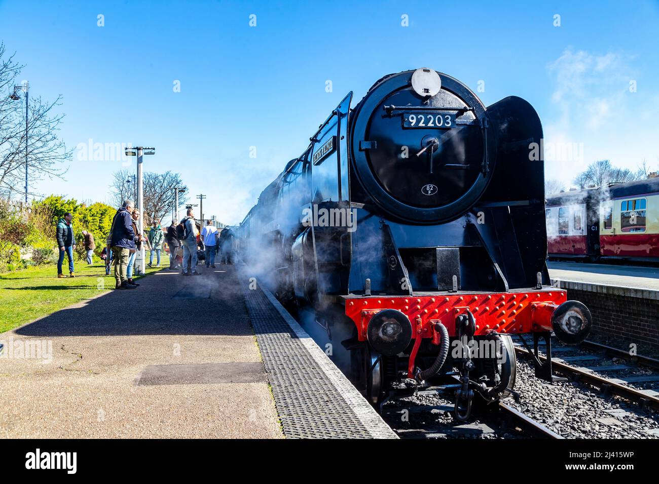 North Norfolk Railway – The Poppy Line, East Anglia, England, UK Stock ...