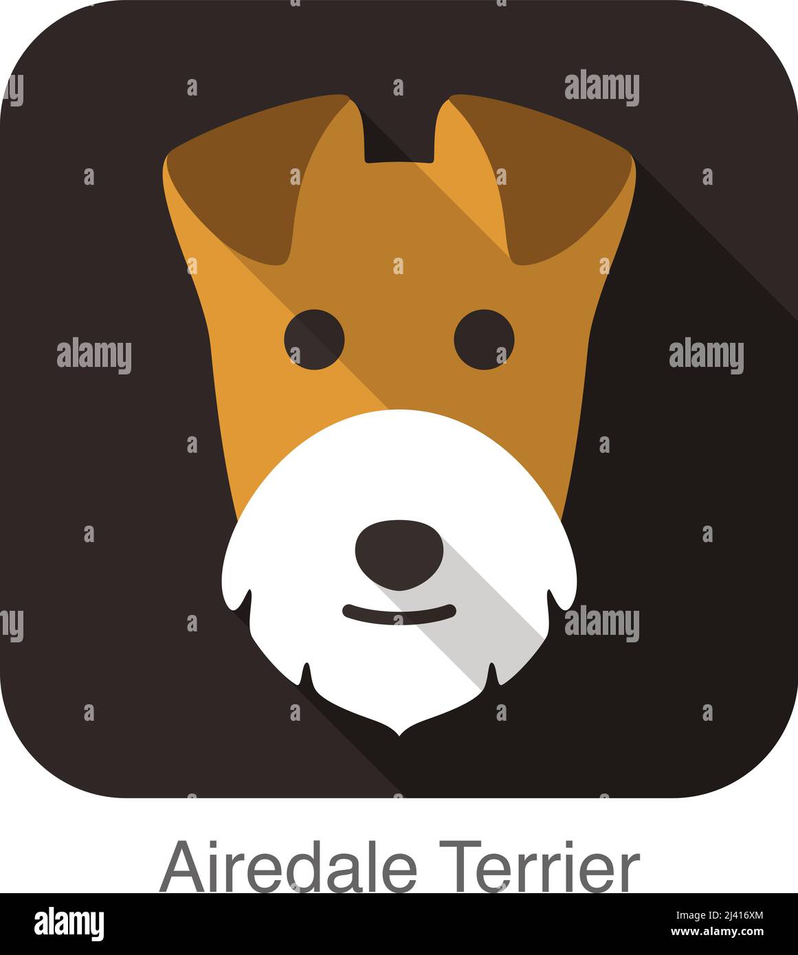 Terrier icon Stock Vector Images - Alamy