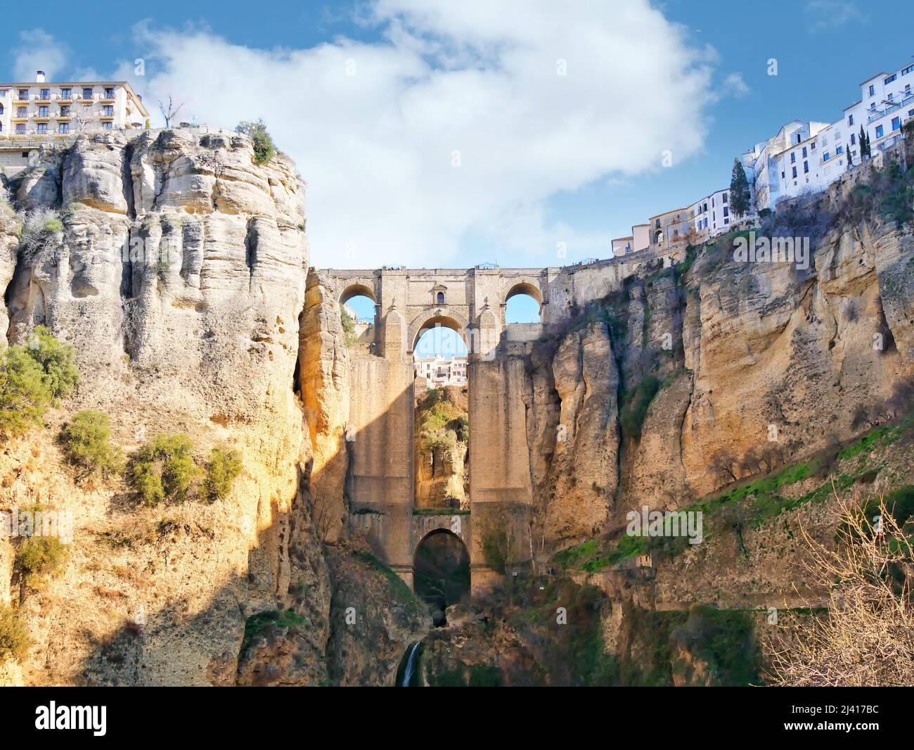 Roman bridge ronda andalucia spain hi-res stock photography and images ...