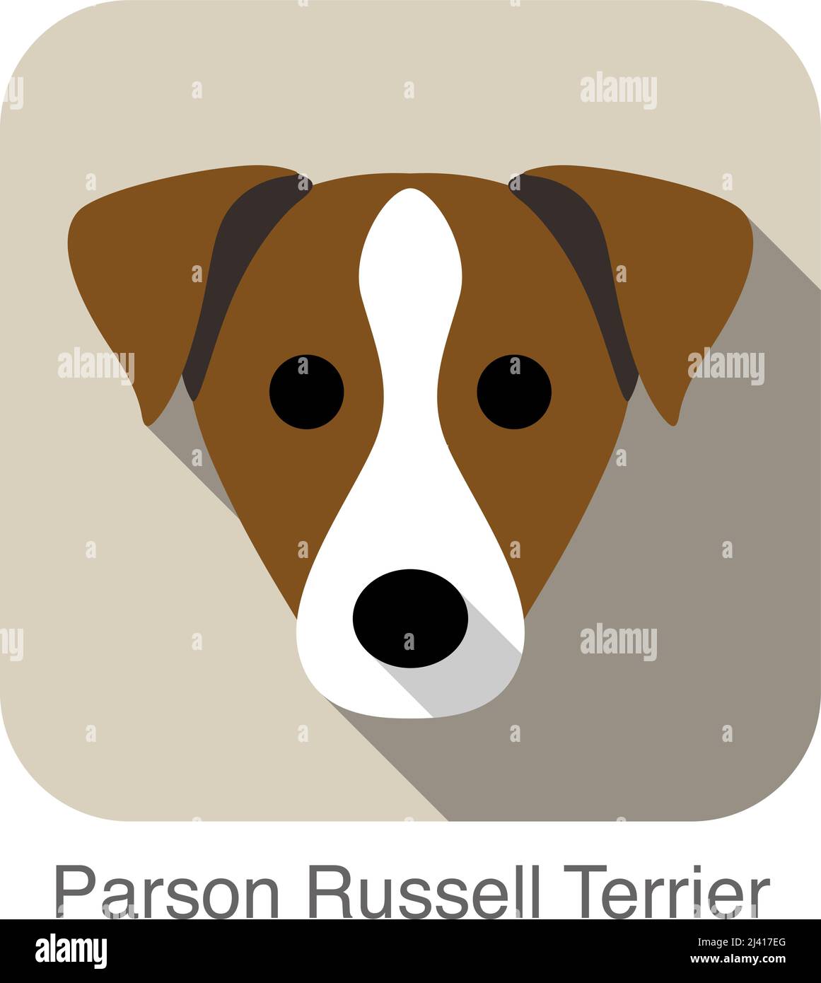 Parson russell Stock Vector Images - Alamy