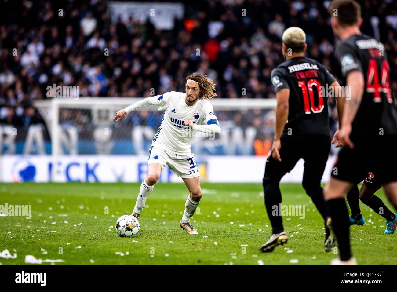 Copenhagen, Denmark. 10th Apr, 2022. Rasmus Falk (33) of FC Copenhagen ...