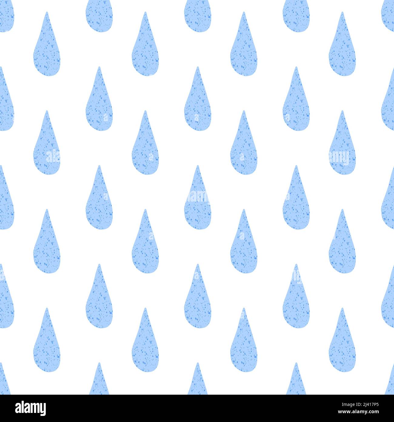 Rain seamless water drops pattern for textiles and packaging and gifts ...