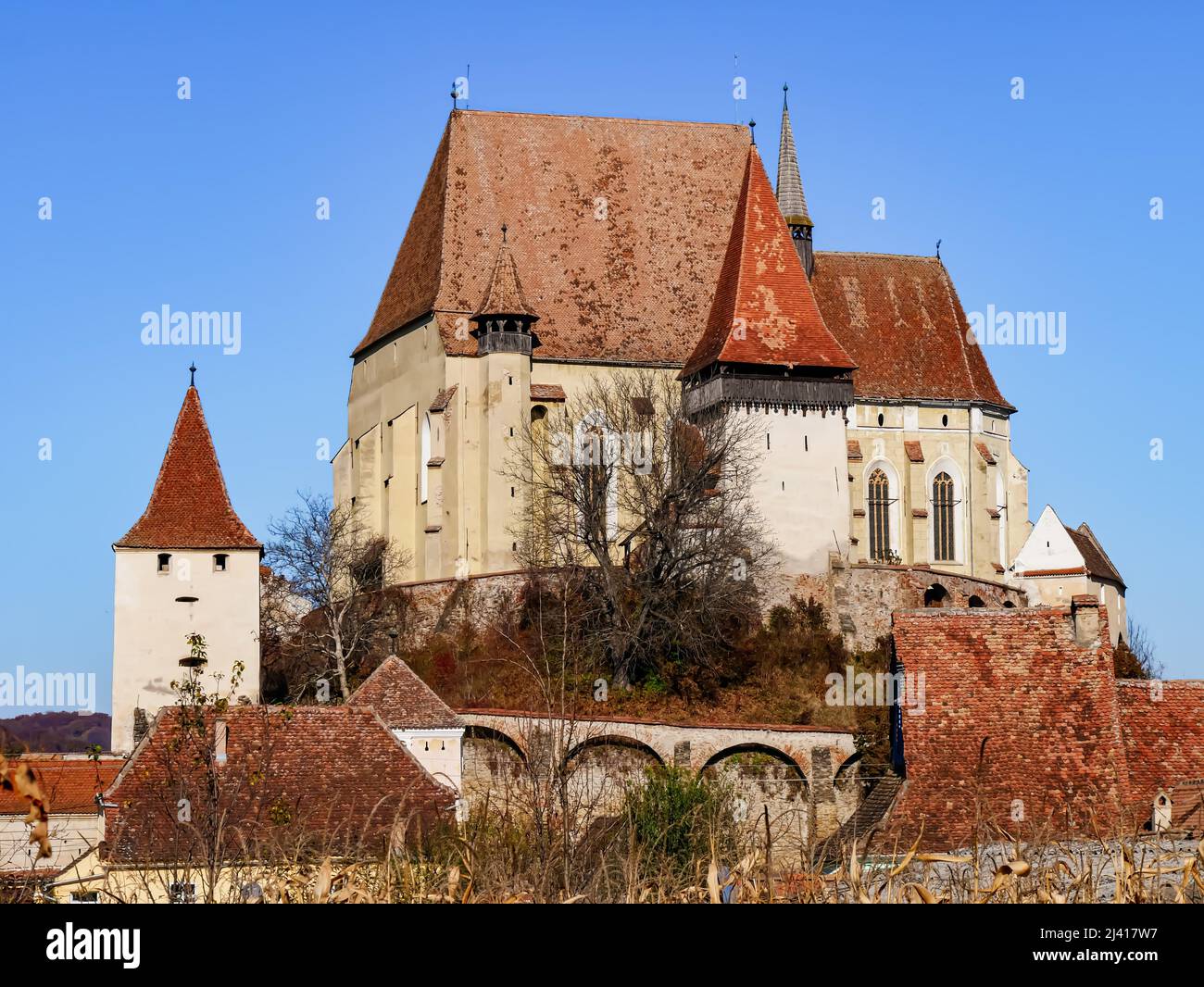 Rasnov romania clock tower hi-res stock photography and images - Alamy