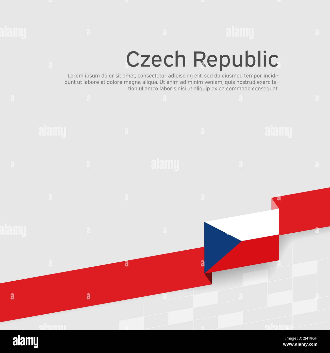 Traditional czech ribbon Stock Vector Images - Alamy