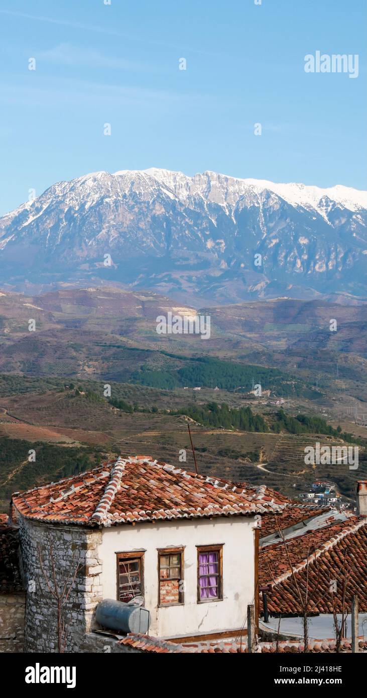 Albania's beautiful modern and Ottoman architecture Stock Photo - Alamy