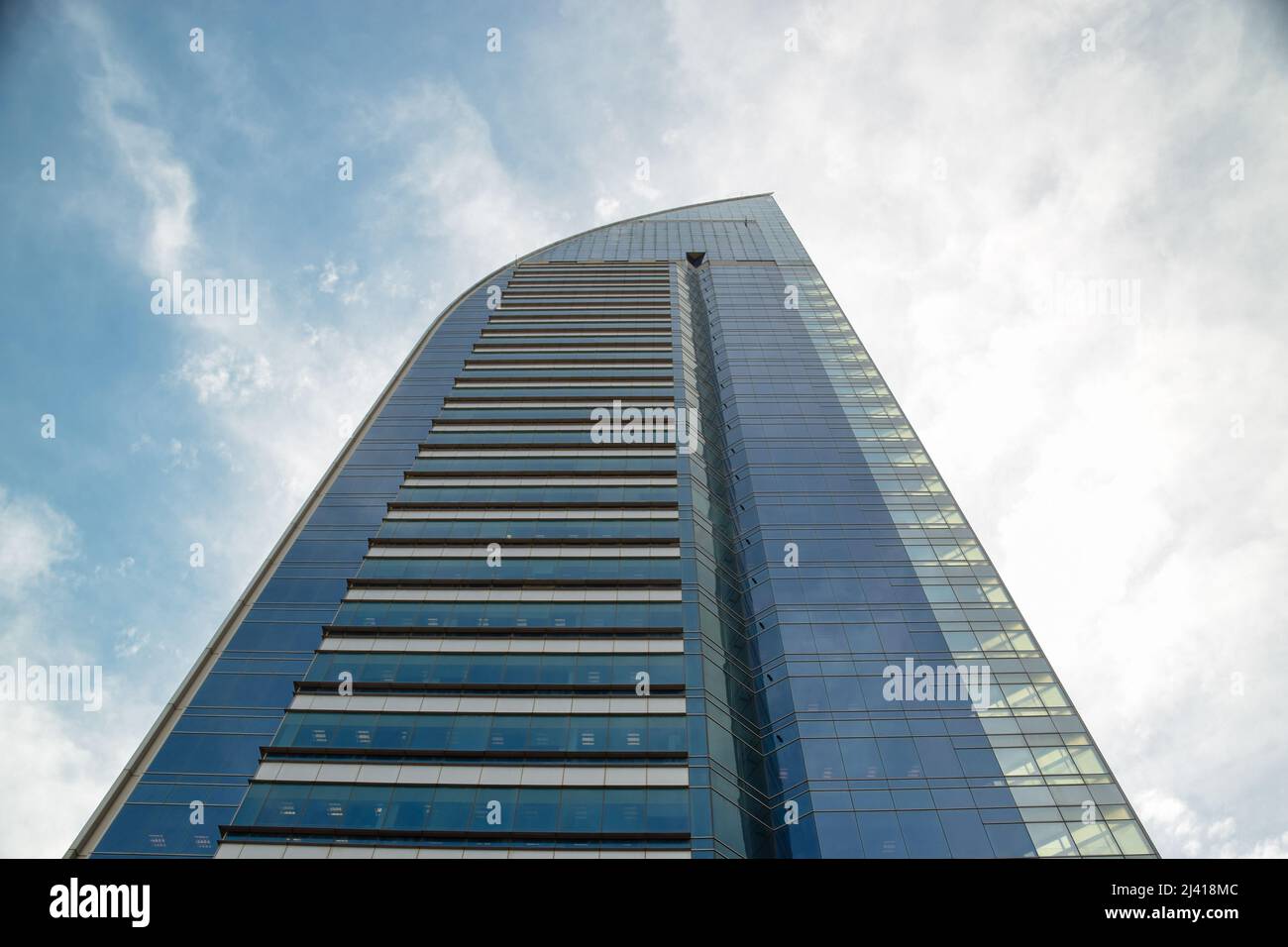 The Antel tower of communications in Montevideo, Uruguay Stock Photo ...