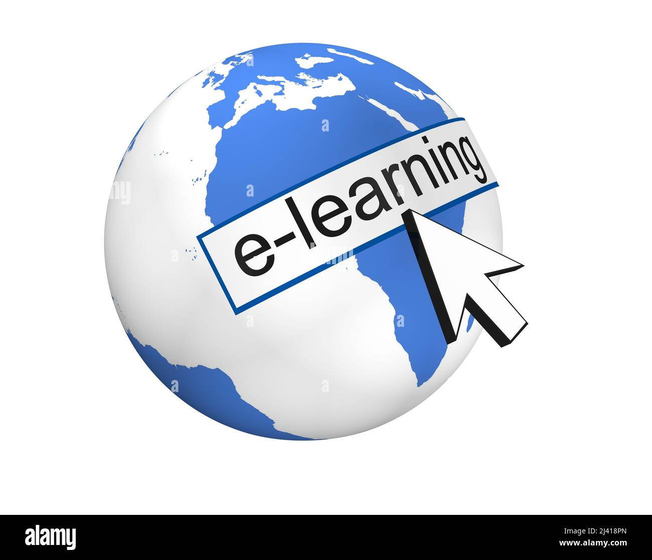 E learning planet global hi-res stock photography and images - Alamy