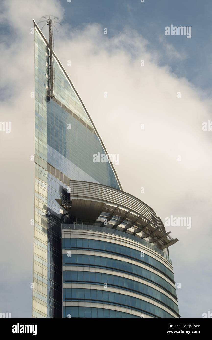 The Antel tower of communications in Montevideo, Uruguay Stock Photo ...