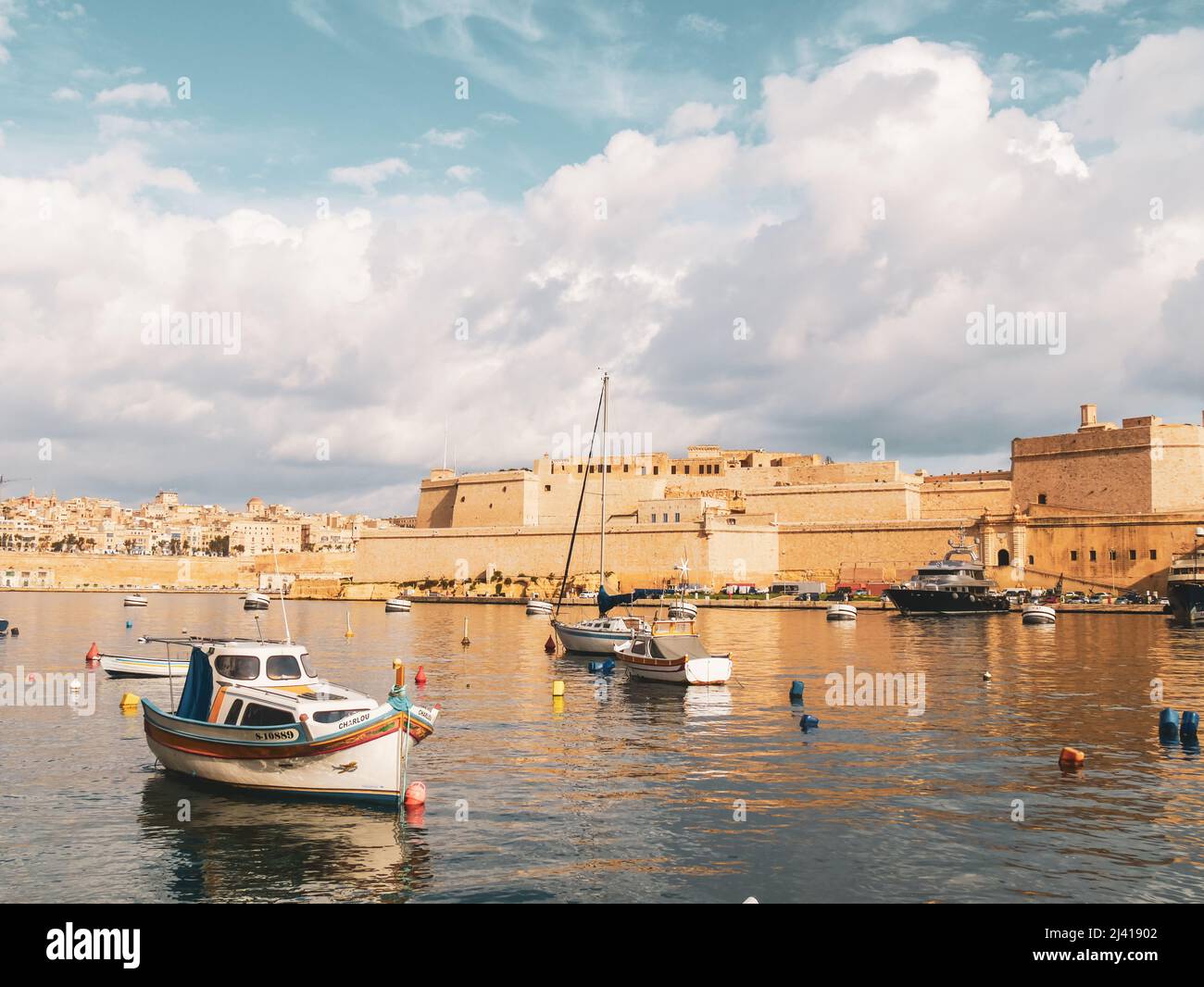 Malta from various perspectives Stock Photo - Alamy