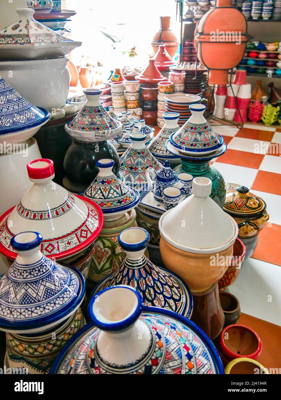 Traditional moroccan crafts Stock Photo - Alamy