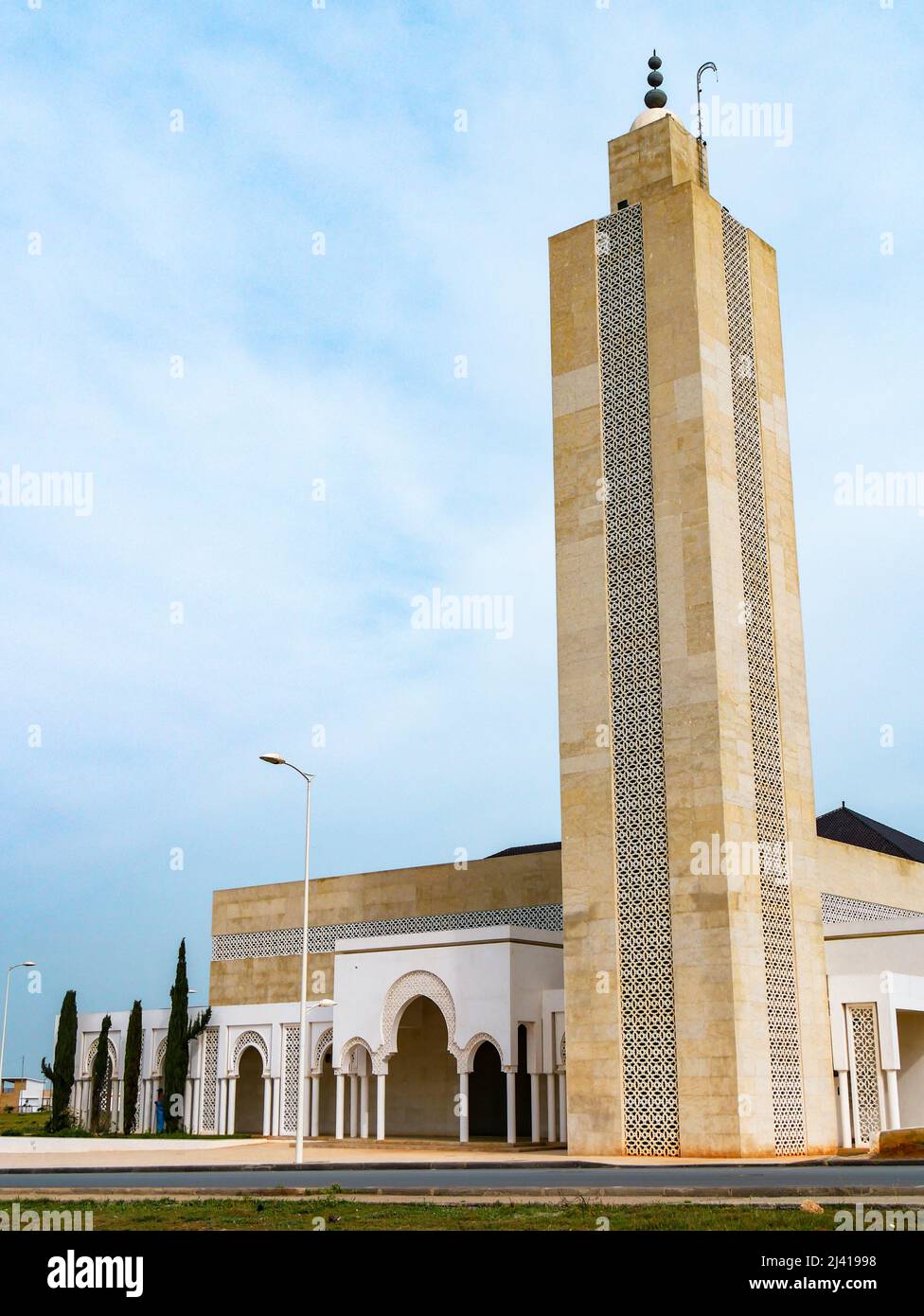 Ultra modern Mosque in Salé, Morocco Stock Photo - Alamy