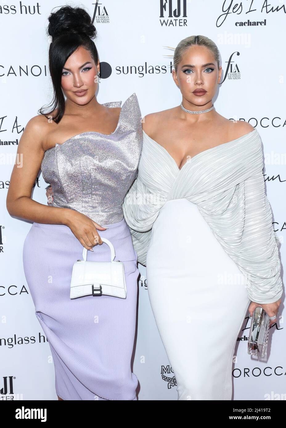 BEVERLY HILLS, LOS ANGELES, CALIFORNIA, USA - APRIL 10: Olivia Pierson ...