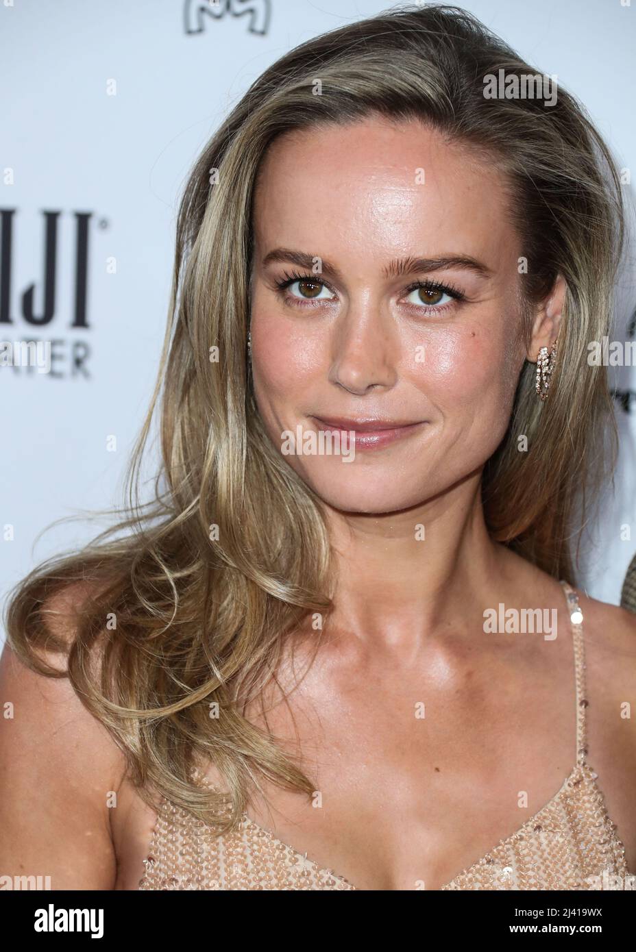 BEVERLY HILLS, LOS ANGELES, CALIFORNIA, USA - APRIL 10: Brie Larson ...