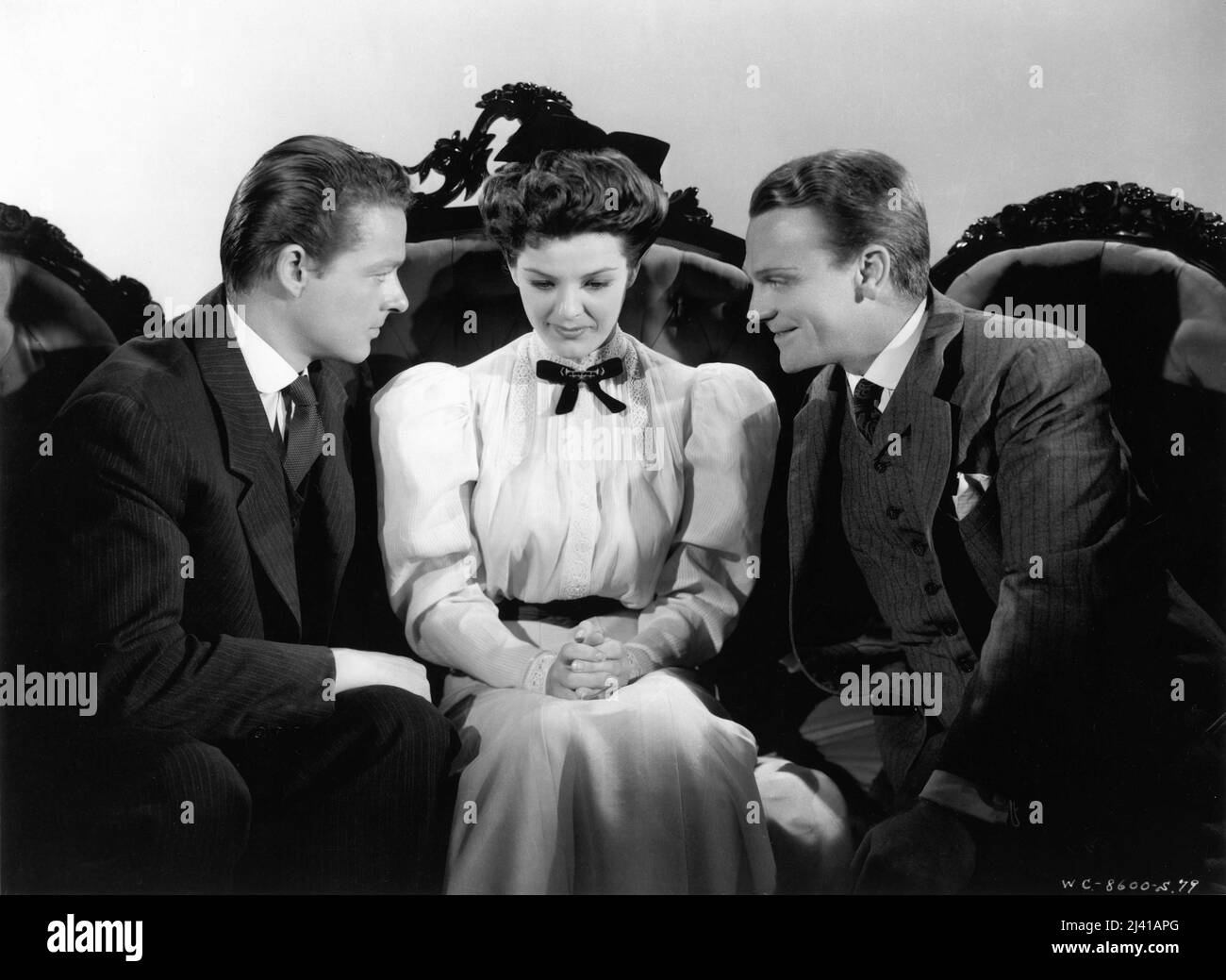 WILLIAM HENRY MARJORIE LORD and JAMES CAGNEY Portrait in JOHNNY COME ...