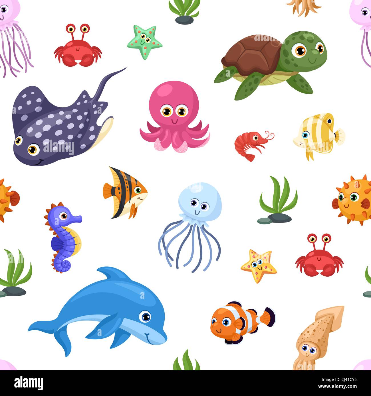 Cartoon ocean hi-res stock photography and images - Alamy