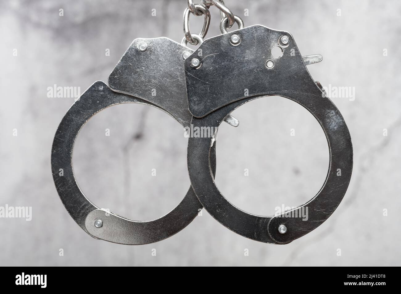 Handcuffs lock shackle hi-res stock photography and images - Alamy