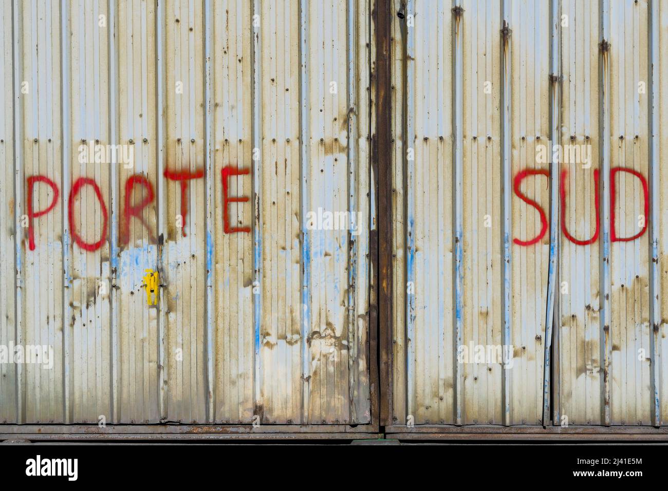 Metallic warehouse, Dunkirk harbor, Dunkirk, Nord, Hauts-de-France ...