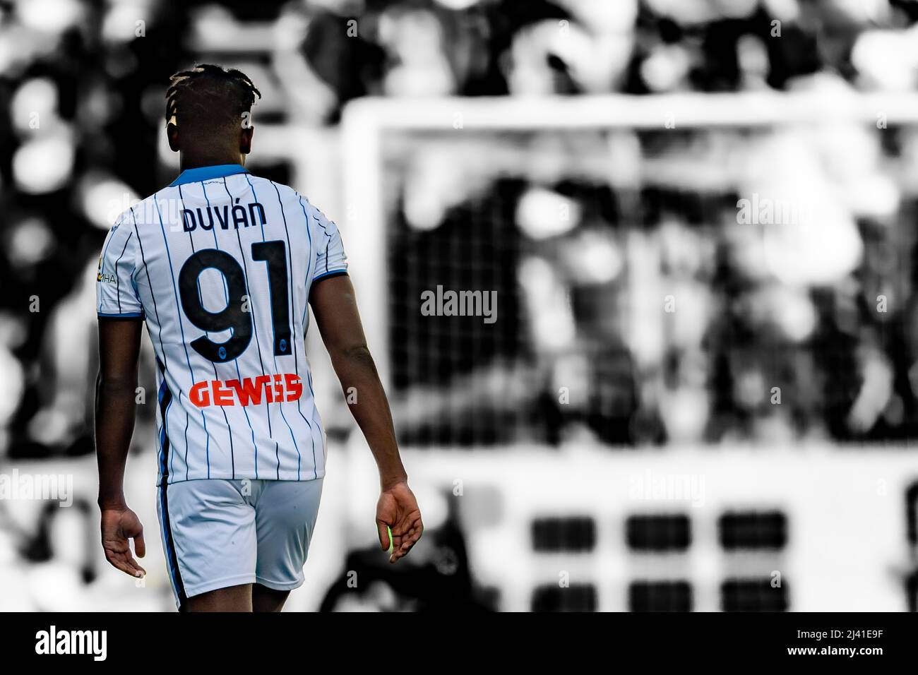 Duvan Esteban Zapata Banguero (Atalanta) during the Italian "Serie A" match between Sassuolo 2-1 ...