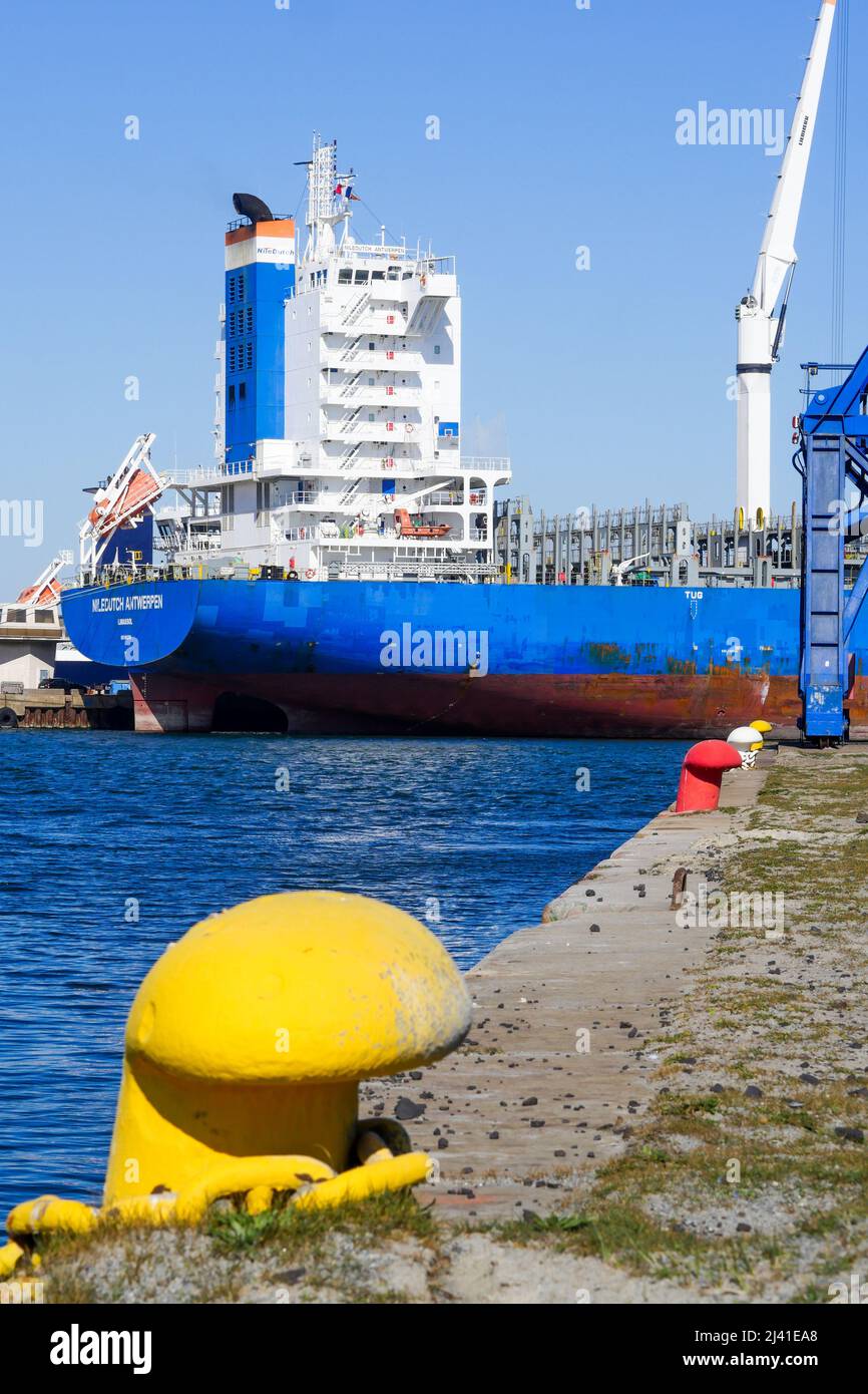 Shipyard, Dunkirk harbor, Dunkirk, Nord, Hauts-de-France, France Stock ...