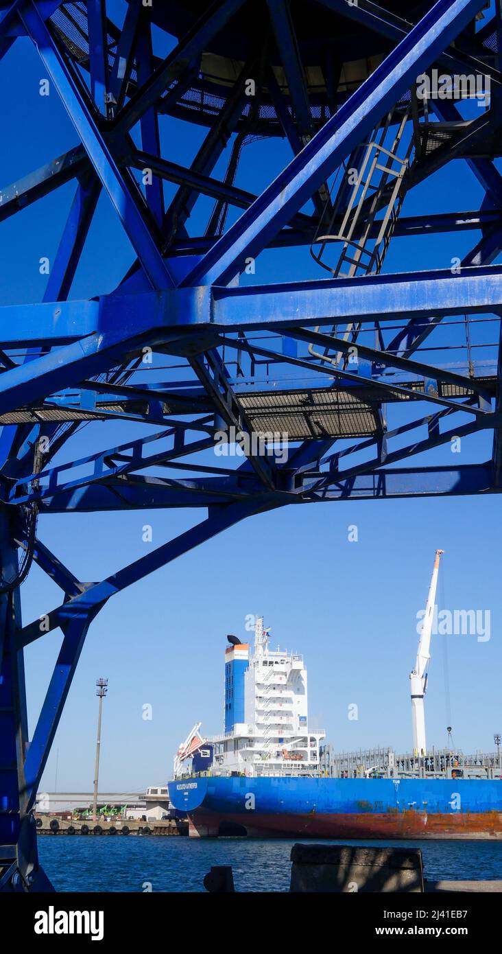 Shipyard, Dunkirk harbor, Dunkirk, Nord, Hauts-de-France, France Stock ...